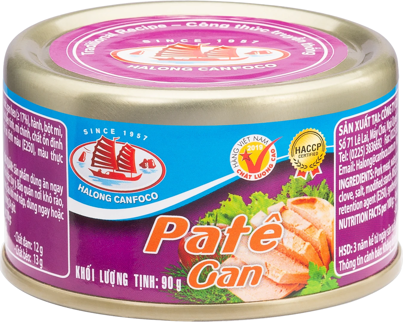 Patê gan 90g - Halong Canfoco