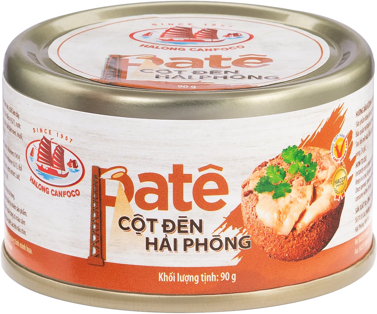 Patê Cột Đèn Hải Phòng 90g - Halong Canfoco
